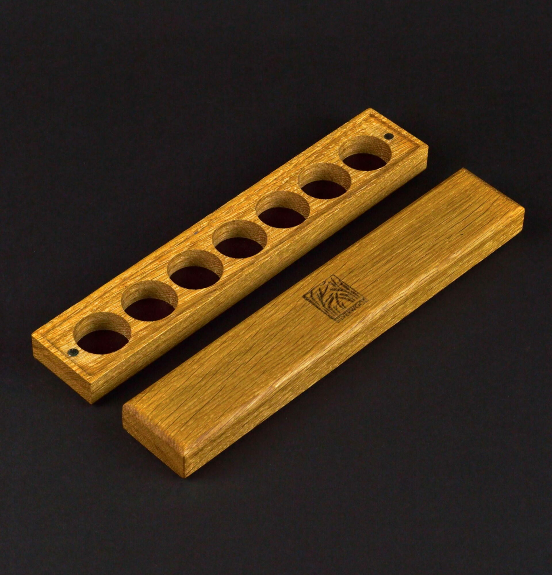 Oak Artisan Dice Vault - Silverwood Gaming