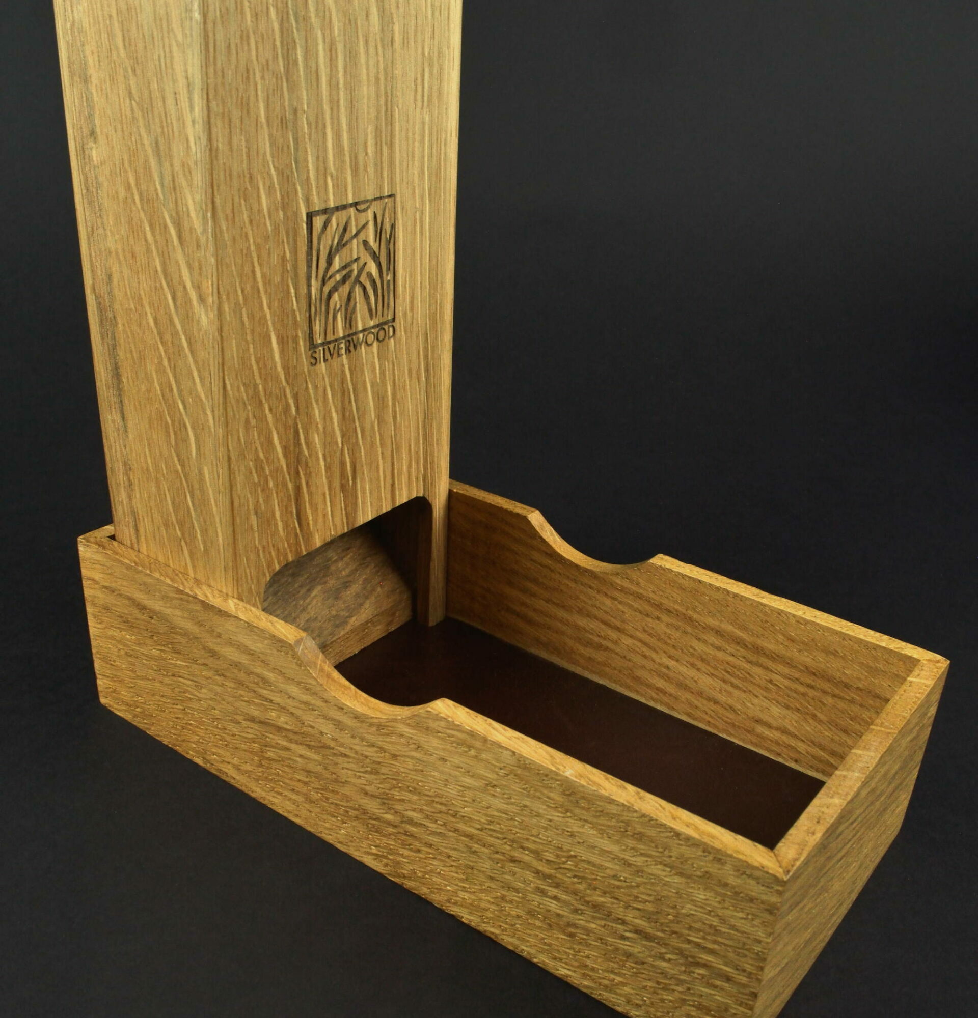 Oak Artisan Dice Tower - Silverwood Gaming